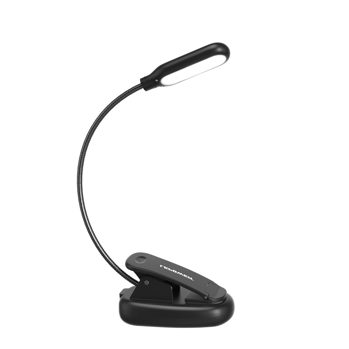 Small Clip-on Book Light, Battery & USB Operated LED Reading Lamp