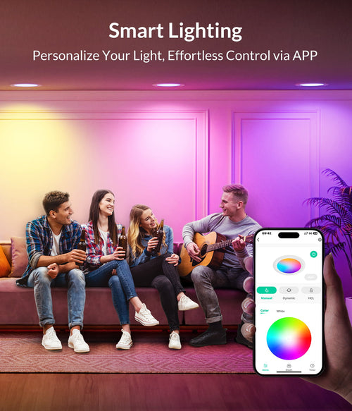 Smart Recessed Lighting, Smart Ceiling Lights, and Bulbs